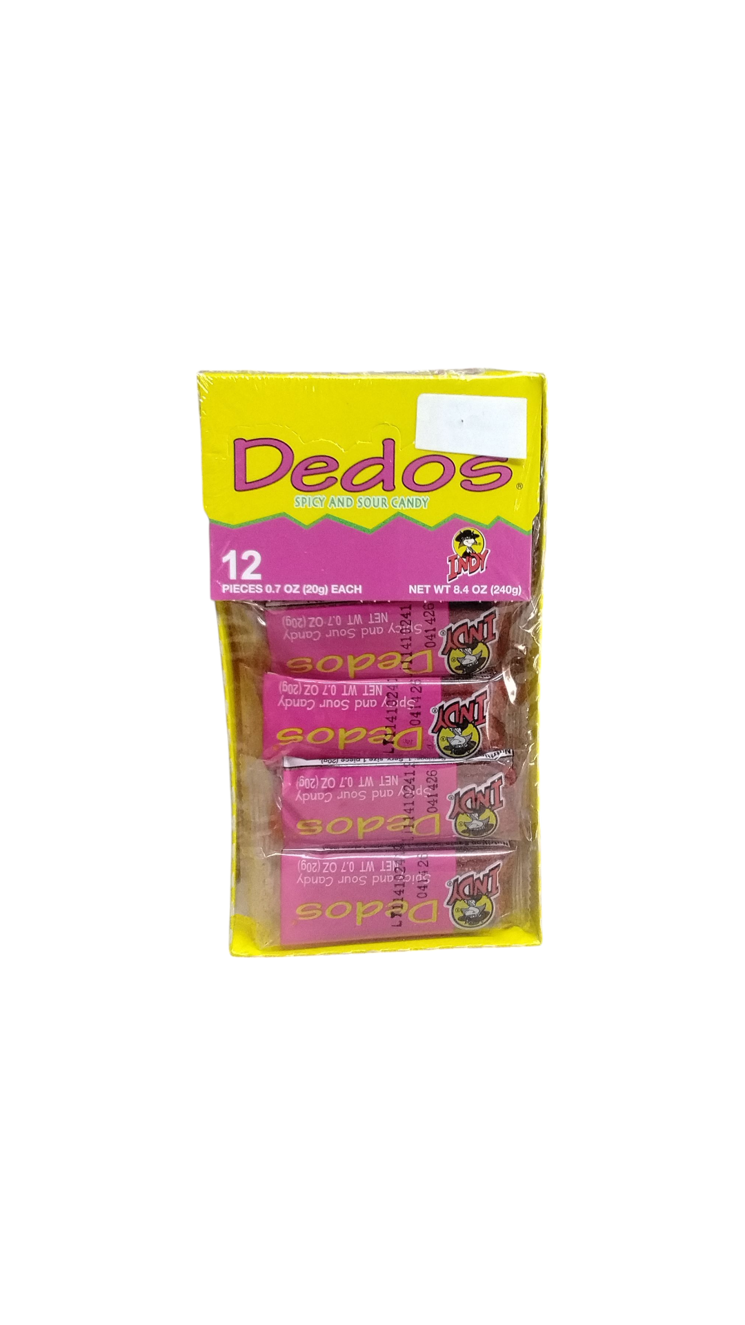 Indy Dedos Spicy and sour candy 12 pieces Mexican Candy ...